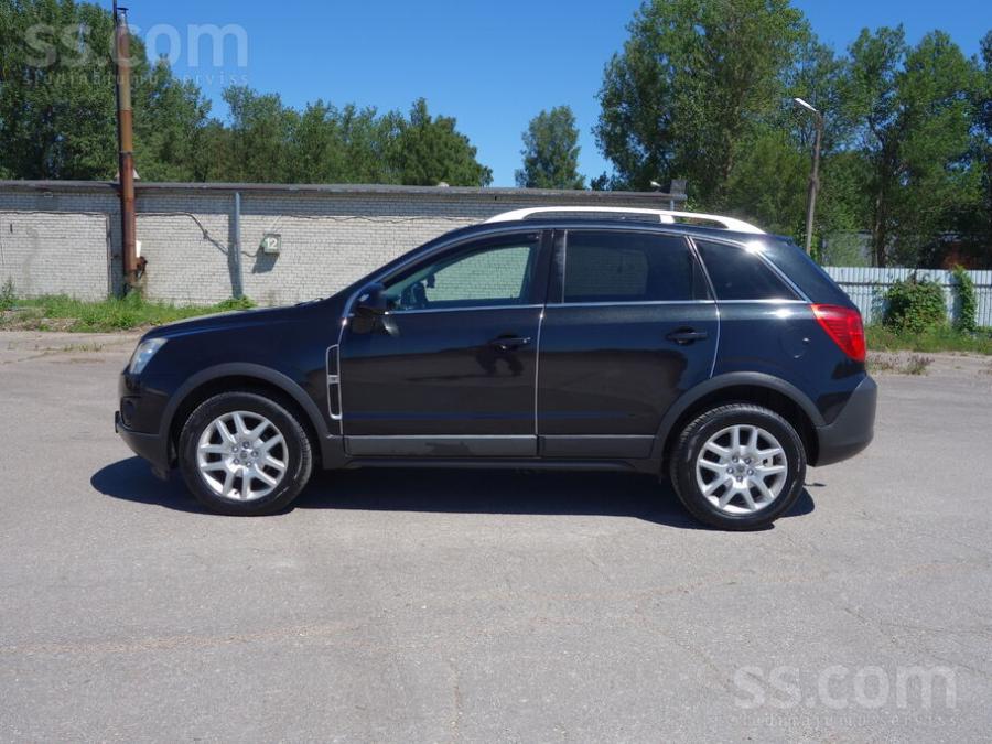 Black Opel Antara 2013 in Riga, with an engine capacity of 2.20 L and mileage of 0 thousand km for 4550 €, photo 23 on AUTOMOTO.COM.LV