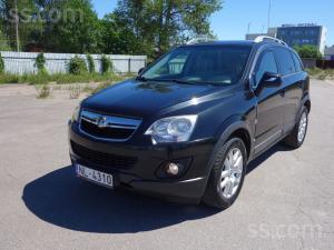 Black Opel Antara 2013 in Riga, with an engine capacity of 2.20 L and mileage of 0 thousand km for 4550 €, photo 26 on AUTOMOTO.COM.LV