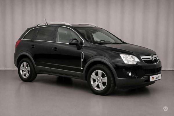 Black Opel Antara 2013 in Vilnius, with an engine capacity of 2.23 L and mileage of 275 thousand km for 5790 €, photo 2 on AUTOMOTO.COM.LV