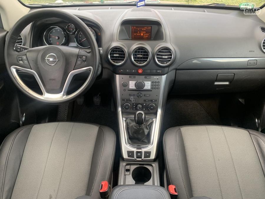 Black Opel Antara 2013 in Kaunas, with an engine capacity of 2.20 L and mileage of 240 thousand km for 5199 €, photo 22 on AUTOMOTO.COM.LV