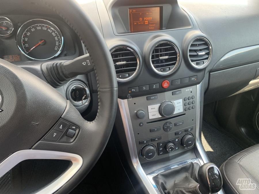 Black Opel Antara 2013 in Kaunas, with an engine capacity of 2.20 L and mileage of 240 thousand km for 5199 €, photo 56 on AUTOMOTO.COM.LV