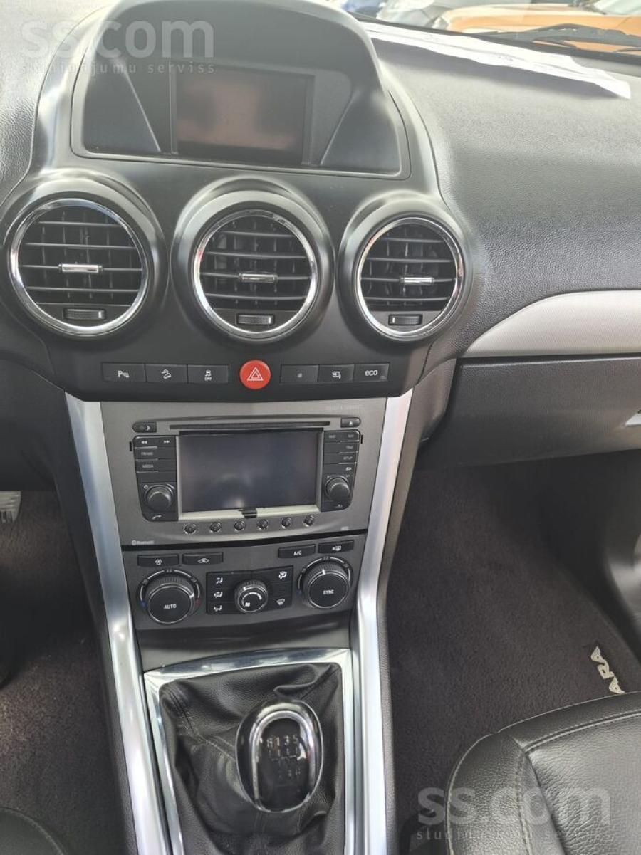 Melns Opel Antara 2013 Daugavpils, ar dzinēja tilpumu 2.20 L un nobraukumu 0 tūkst. km par 6550 €, foto 11 vietnē AUTOMOTO.COM.LV