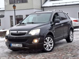 Black Opel Antara 2014 in Telschi, with an engine capacity of 2.20 L and mileage of 222 thousand km for 5400 €, photo 7 on AUTOMOTO.COM.LV