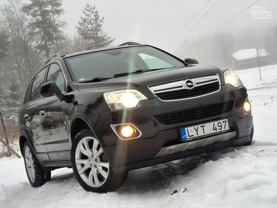 Black Opel Antara 2014 in Telschi, with an engine capacity of 2.20 L and mileage of 222 thousand km for 5400 €, photo 8 on AUTOMOTO.COM.LV
