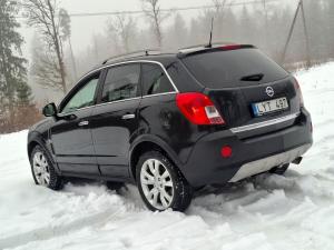 Black Opel Antara 2014 in Telschi, with an engine capacity of 2.20 L and mileage of 222 thousand km for 5400 €, photo 13 on AUTOMOTO.COM.LV