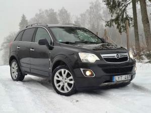 Black Opel Antara 2014 in Telschi, with an engine capacity of 2.20 L and mileage of 222 thousand km for 5400 €, photo 16 on AUTOMOTO.COM.LV