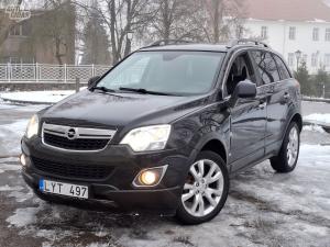 Black Opel Antara 2014 in Telschi, with an engine capacity of 2.20 L and mileage of 222 thousand km for 5400 €, photo 20 on AUTOMOTO.COM.LV