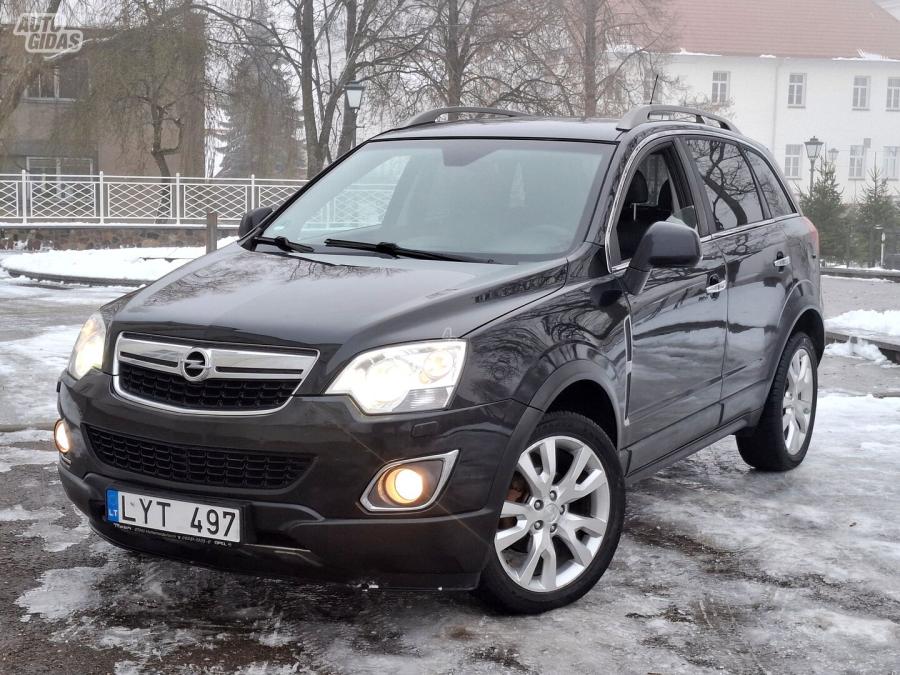 Black Opel Antara 2014 in Telschi, with an engine capacity of 2.20 L and mileage of 222 thousand km for 5400 €, photo 20 on AUTOMOTO.COM.LV
