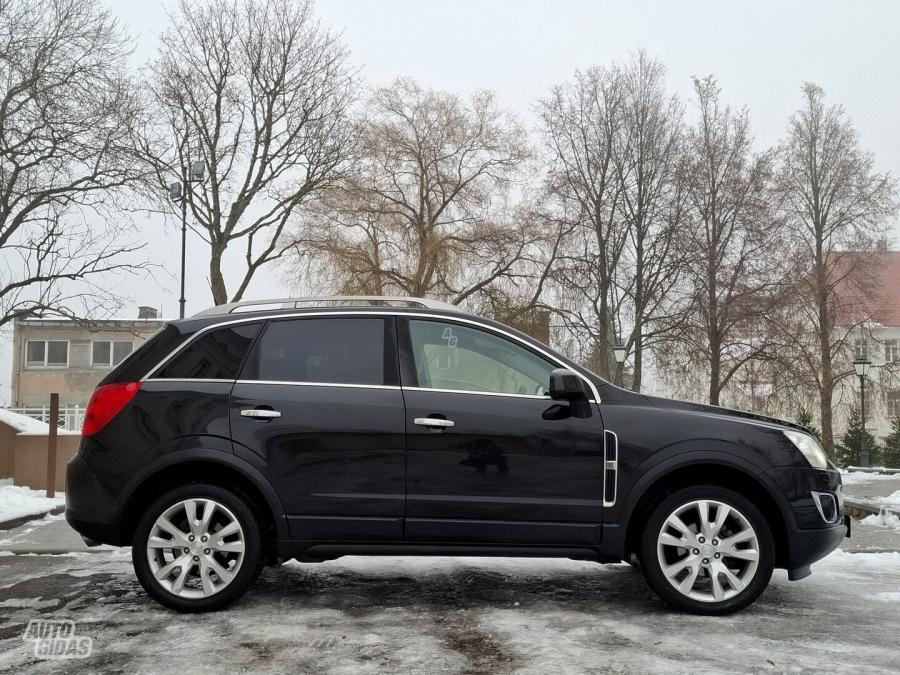 Black Opel Antara 2014 in Telschi, with an engine capacity of 2.20 L and mileage of 222 thousand km for 5400 €, photo 22 on AUTOMOTO.COM.LV