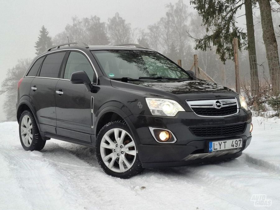 Melns Opel Antara 2014 Telšiai, ar dzinēja tilpumu 2.20 L un nobraukumu 222 tūkst. km par 5400 €, foto 1 vietnē AUTOMOTO.COM.LV
