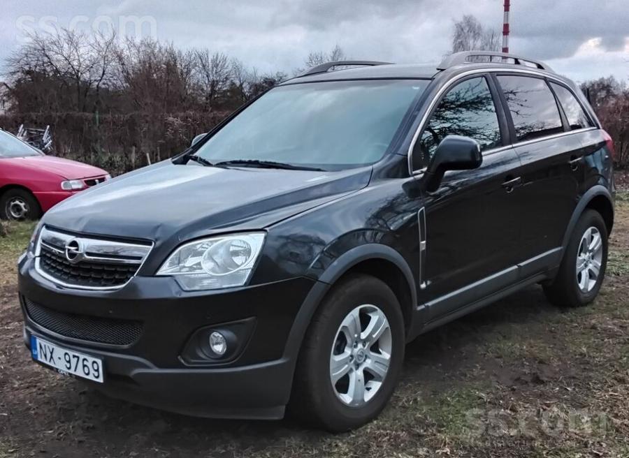 Black Opel Antara 2015 in Riga, with an engine capacity of 2.20 L and mileage of 119 thousand km for 6996 €, photo 2 on AUTOMOTO.COM.LV