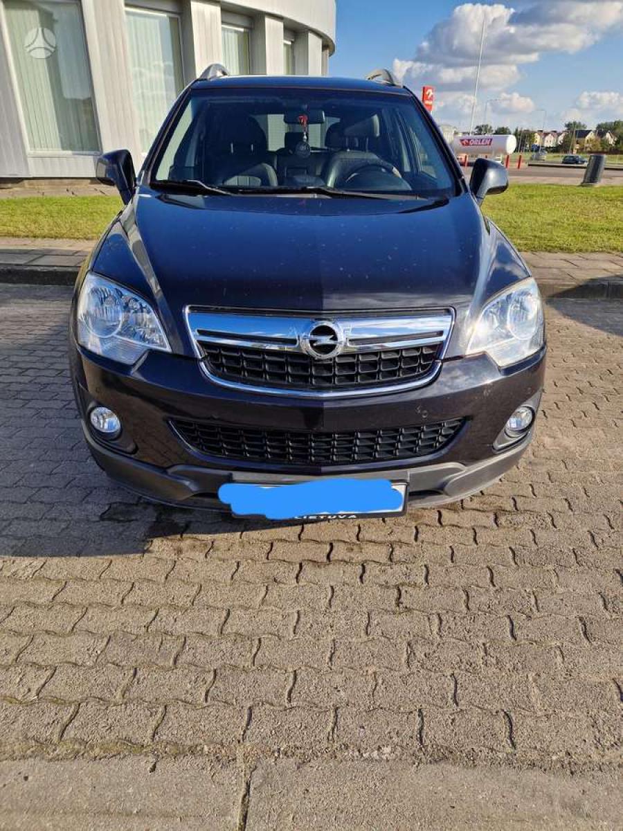 Melns Opel Antara 2015 Mažeikiai, ar dzinēja tilpumu 2.23 L un nobraukumu 210 tūkst. km par 5200 €, foto 4 vietnē AUTOMOTO.COM.LV