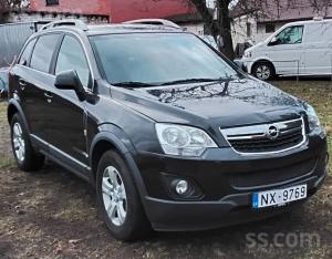 Black Opel Antara 2015 in Riga, with an engine capacity of 2.20 L and mileage of 119 thousand km for 5757 €, photo  on AUTOMOTO.COM.LV