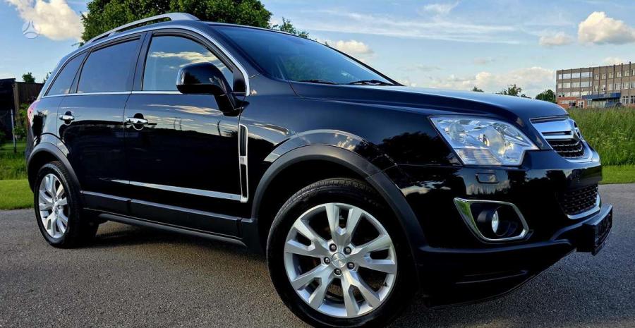 Melns Opel Antara 2016 Šauļi, ar dzinēja tilpumu 2.00 L un nobraukumu 220 tūkst. km par 6750 €, foto 5 vietnē AUTOMOTO.COM.LV