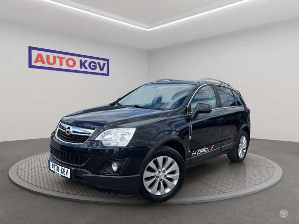 Black Opel Antara 2016 in Kaunas, with an engine capacity of 2.20 L and mileage of 115 thousand km for 7299 €, photo 1 on AUTOMOTO.COM.LV