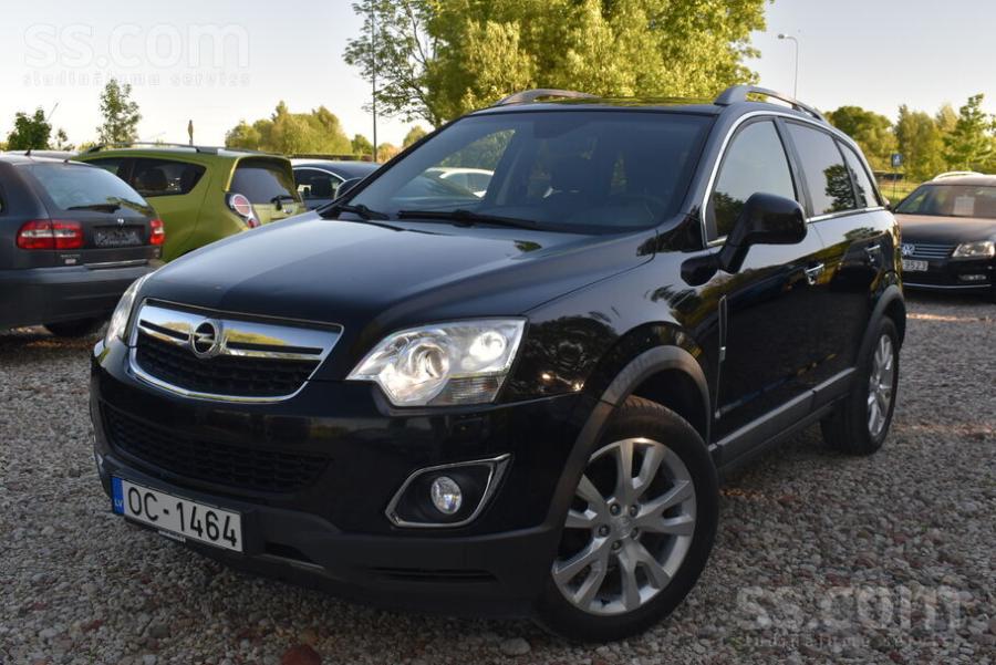 Black Opel Antara 2017 in Kuldiga, with an engine capacity of 2.00 L and mileage of 0 thousand km for 7990 €, photo 1 on AUTOMOTO.COM.LV