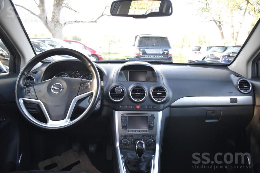 Black Opel Antara 2017 in Kuldiga, with an engine capacity of 2.00 L and mileage of 0 thousand km for 7990 €, photo 23 on AUTOMOTO.COM.LV