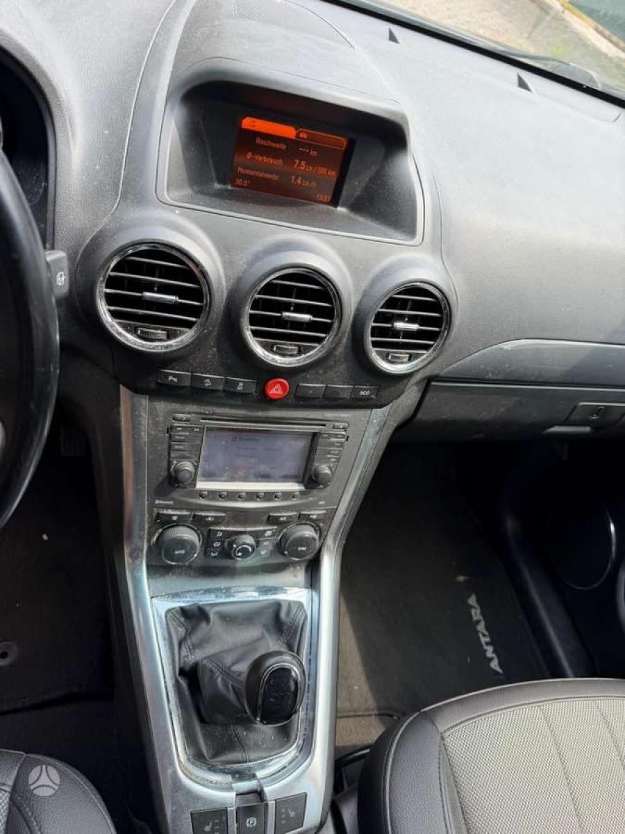 Melns Opel Antara 2013 Marijampole, ar dzinēja tilpumu 2.23 L un nobraukumu 213 tūkst. km par 3250 €, foto 11 vietnē AUTOMOTO.COM.LV