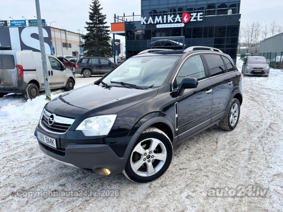 Black Opel Antara 2007 in Tallinn, with an engine capacity of 2.00 L and mileage of 292 thousand km for 3499 €, photo 1 on AUTOMOTO.COM.LV