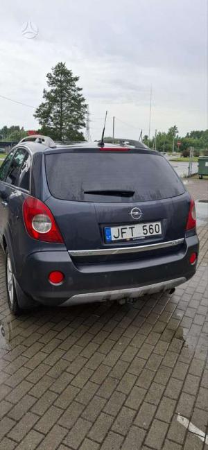 Blue Opel Antara 2007 in Mazeikiai, with an engine capacity of 1.99 L and mileage of 323 thousand km for 3200 €, photo 6 on AUTOMOTO.COM.LV