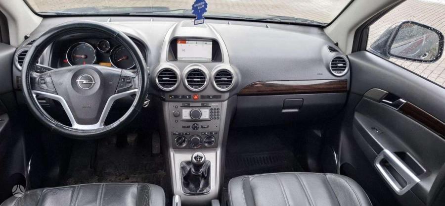 Blue Opel Antara 2007 in Mazeikiai, with an engine capacity of 1.99 L and mileage of 323 thousand km for 3200 €, photo 8 on AUTOMOTO.COM.LV