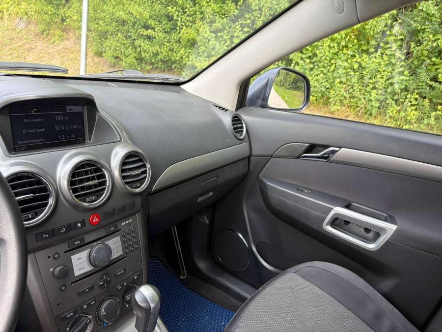 Blue Opel Antara 2007 in Vilnius, with an engine capacity of 1.99 L and mileage of 213 thousand km for 2200 €, photo 14 on AUTOMOTO.COM.LV