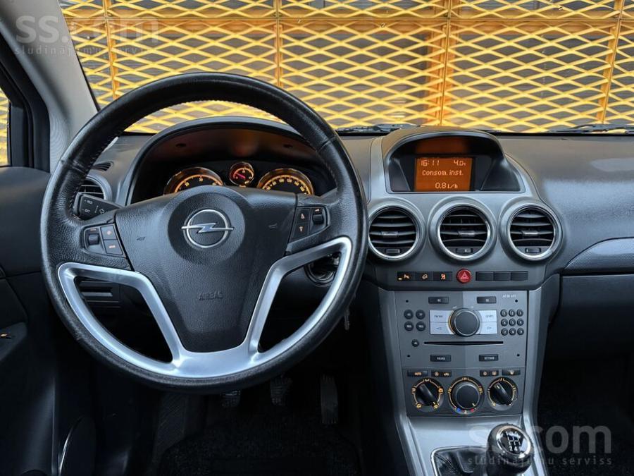 Blue Opel Antara 2009 in Ogre, with an engine capacity of 2.00 L and mileage of 167 thousand km for 4895 €, photo 18 on AUTOMOTO.COM.LV