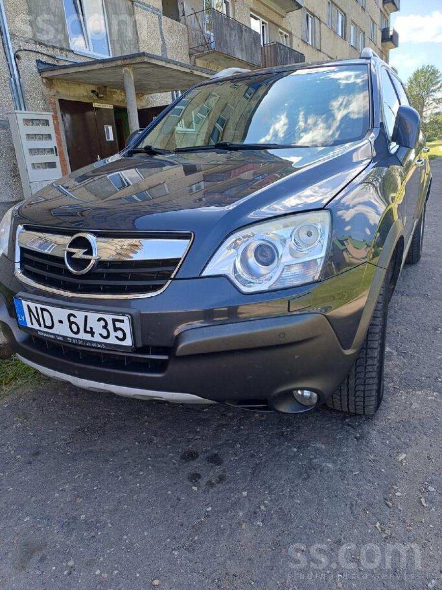 Blue Opel Antara 2009 in Jekabpils, with an engine capacity of 2.00 L and mileage of 243 thousand km for 4650 €, photo 1 on AUTOMOTO.COM.LV