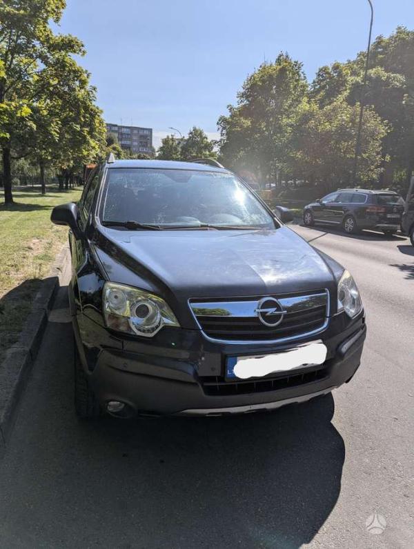 Blue Opel Antara 2009 in Vilnius, with an engine capacity of 1.99 L and mileage of 310 thousand km for 3000 €, photo 3 on AUTOMOTO.COM.LV