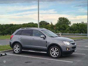 Blue Opel Antara 2012 in Kaunas, with an engine capacity of 2.23 L and mileage of 241 thousand km for 5200 €, photo  on AUTOMOTO.COM.LV