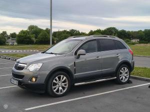 Blue Opel Antara 2012 in Kaunas, with an engine capacity of 2.23 L and mileage of 241 thousand km for 5200 €, photo 5 on AUTOMOTO.COM.LV