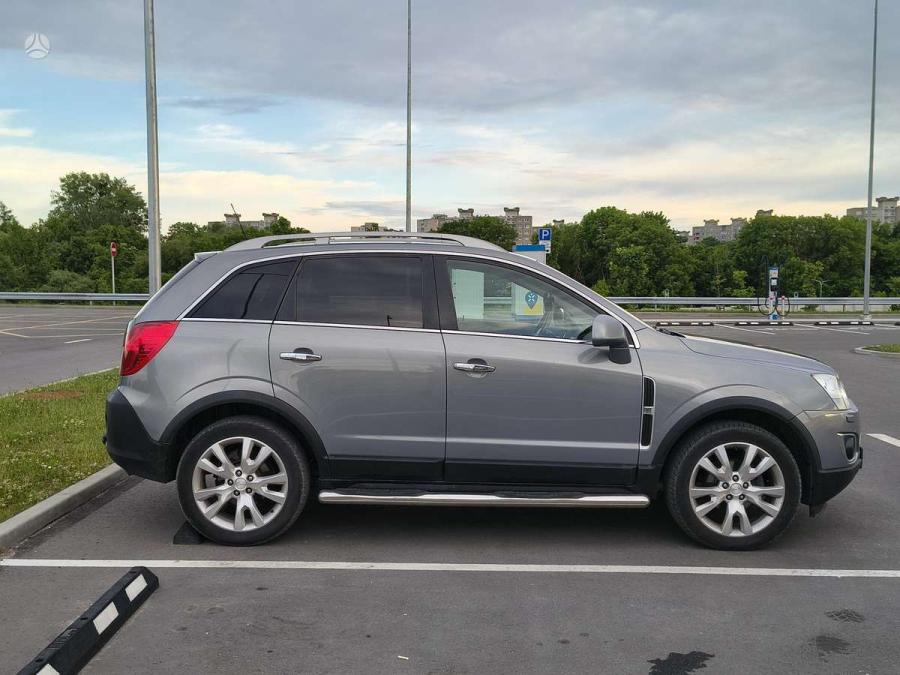 Blue Opel Antara 2012 in Kaunas, with an engine capacity of 2.23 L and mileage of 241 thousand km for 5200 €, photo 12 on AUTOMOTO.COM.LV