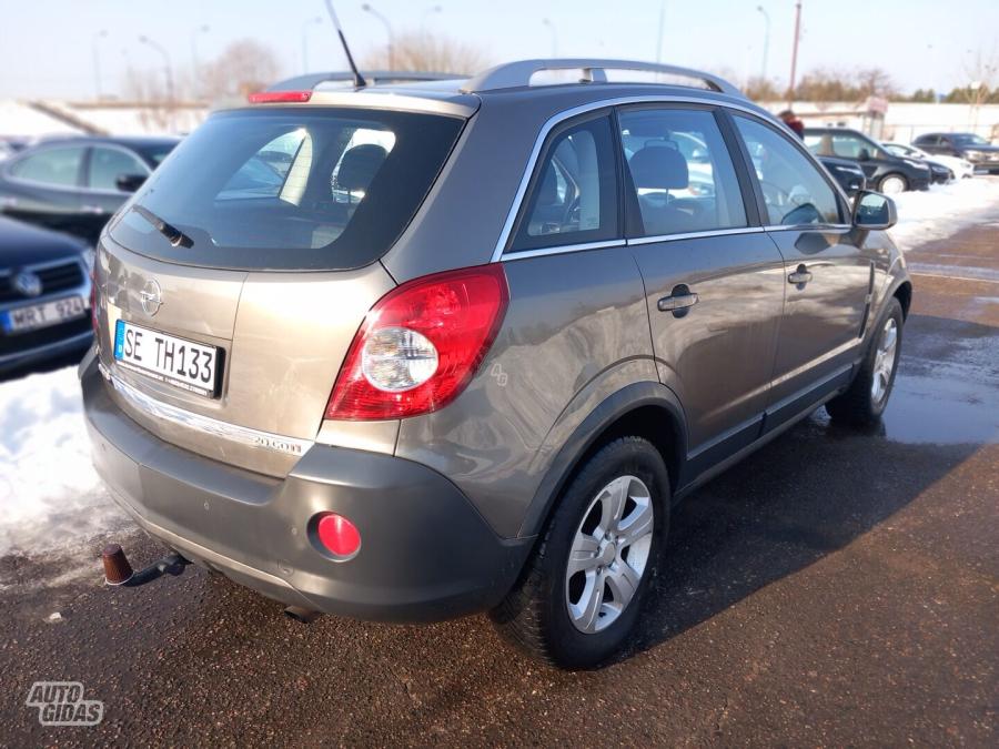 Brown Opel Antara 2008 in Klaipeda, with an engine capacity of 2.00 L and mileage of 217 thousand km for 3700 €, photo 8 on AUTOMOTO.COM.LV