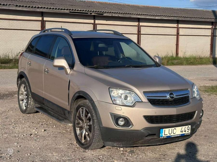 Brūns Opel Antara 2013 Viļņa, ar dzinēja tilpumu 2.23 L un nobraukumu 266 tūkst. km par 1850 €, foto 1 vietnē AUTOMOTO.COM.LV