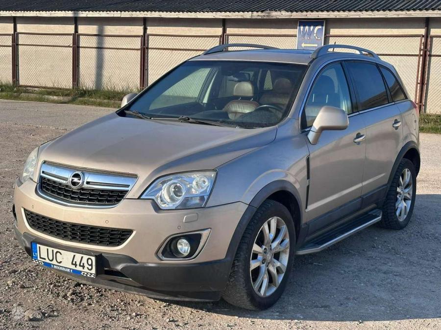 Brūns Opel Antara 2013 Viļņa, ar dzinēja tilpumu 2.23 L un nobraukumu 266 tūkst. km par 1850 €, foto 3 vietnē AUTOMOTO.COM.LV