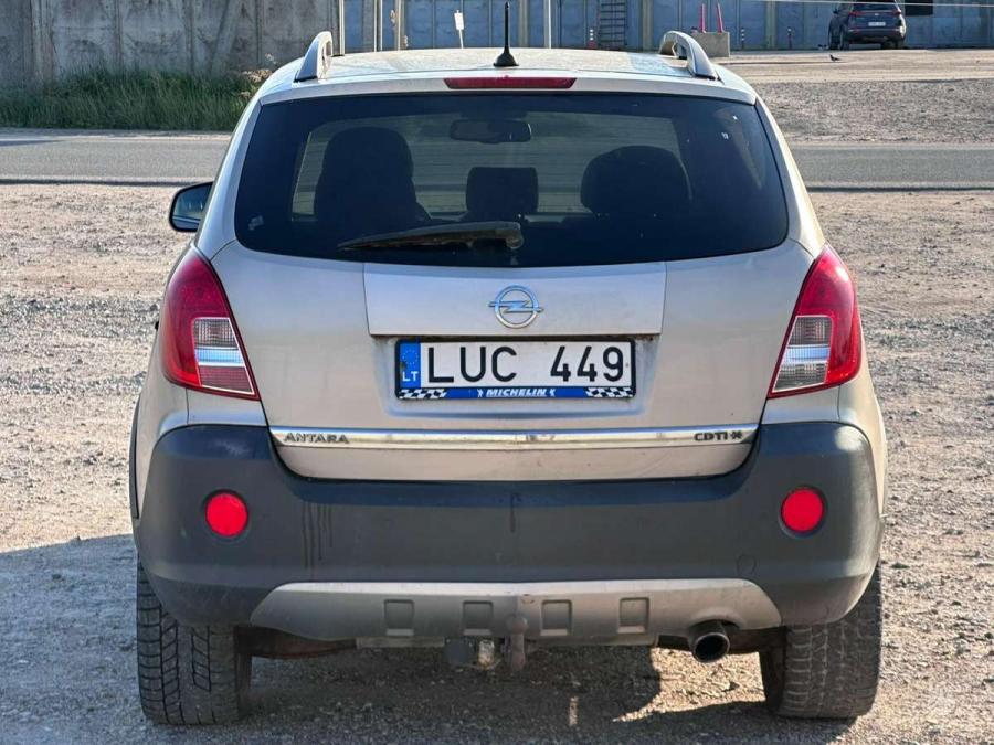 Brūns Opel Antara 2013 Viļņa, ar dzinēja tilpumu 2.23 L un nobraukumu 266 tūkst. km par 1850 €, foto 6 vietnē AUTOMOTO.COM.LV