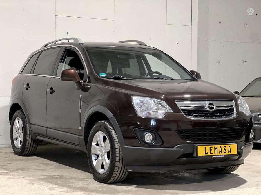 Brown Opel Antara 2014 in Klaipeda, with an engine capacity of 2.38 L and mileage of 130 thousand km for 6900 €, photo 9 on AUTOMOTO.COM.LV