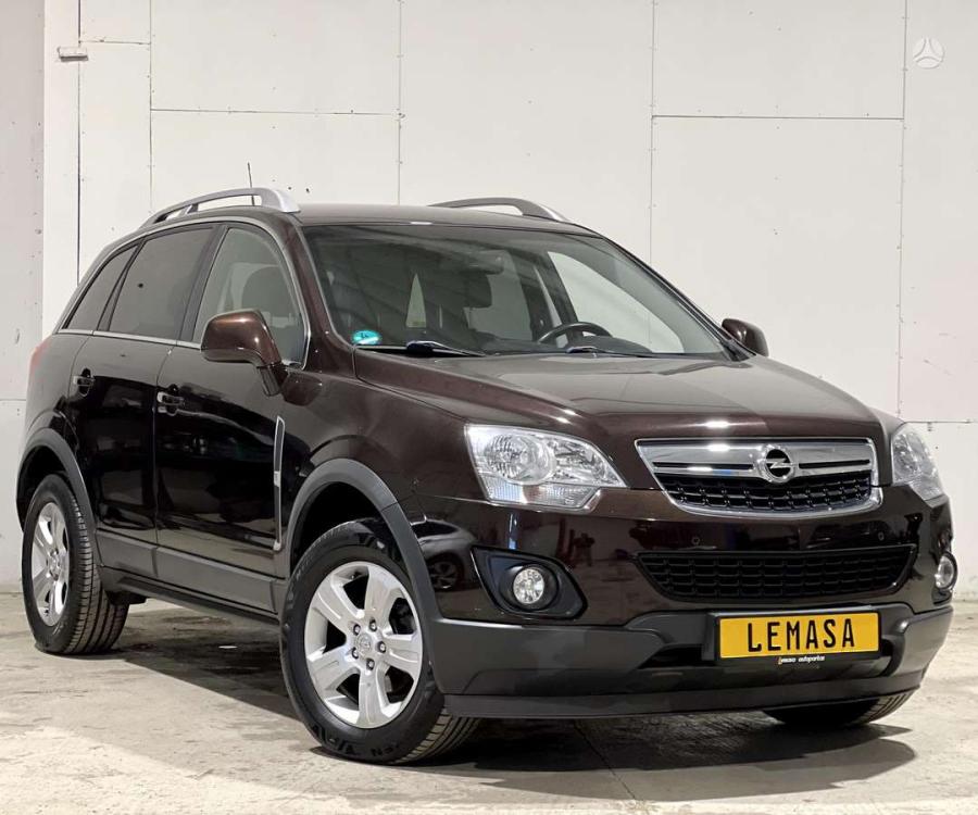 Brown Opel Antara 2014 in Klaipeda, with an engine capacity of 2.38 L and mileage of 130 thousand km for 6900 €, photo 13 on AUTOMOTO.COM.LV
