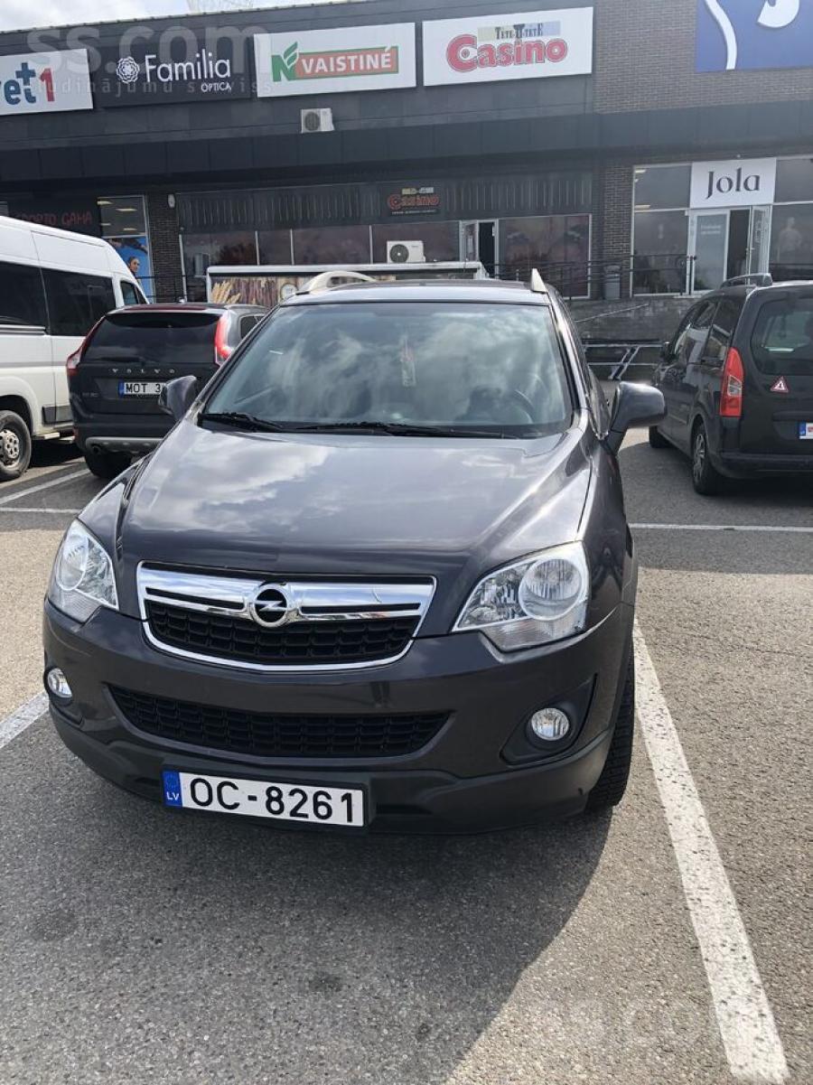 Brūns Opel Antara 2015 Daugavpils, ar dzinēja tilpumu 2.20 L un nobraukumu 123 tūkst. km par 7500 €, foto 1 vietnē AUTOMOTO.COM.LV