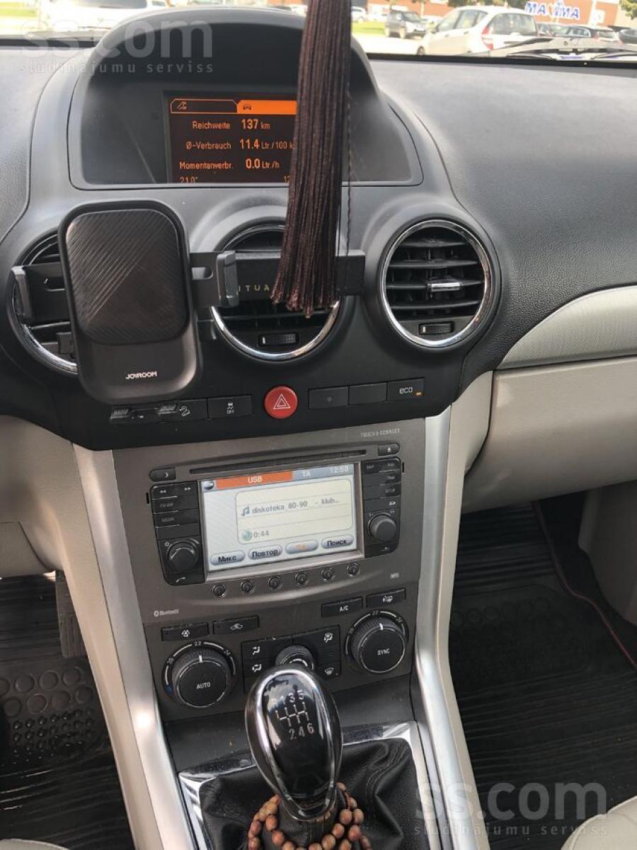 Brūns Opel Antara 2015 Daugavpils, ar dzinēja tilpumu 2.20 L un nobraukumu 123 tūkst. km par 7500 €, foto 9 vietnē AUTOMOTO.COM.LV