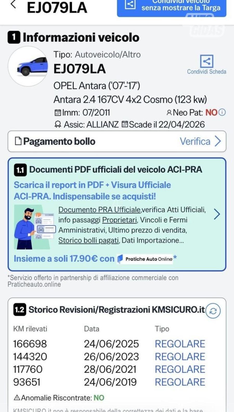 Опель Антара 2011 в Шилуте, объемом двигателя 2.40 л и пробегом 174 тыс. км за 3999 €, фото 17 на AUTOMOTO.COM.LV