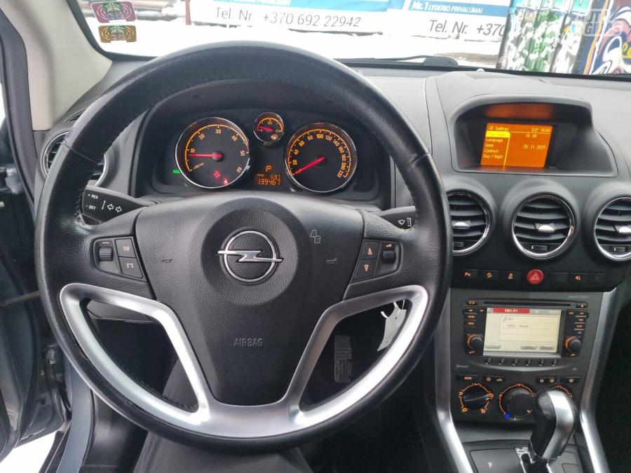 Opel Antara 2012 in Ukmerge, with an engine capacity of 2.20 L and mileage of 139 thousand km for 5790 €, photo 10 on AUTOMOTO.COM.LV