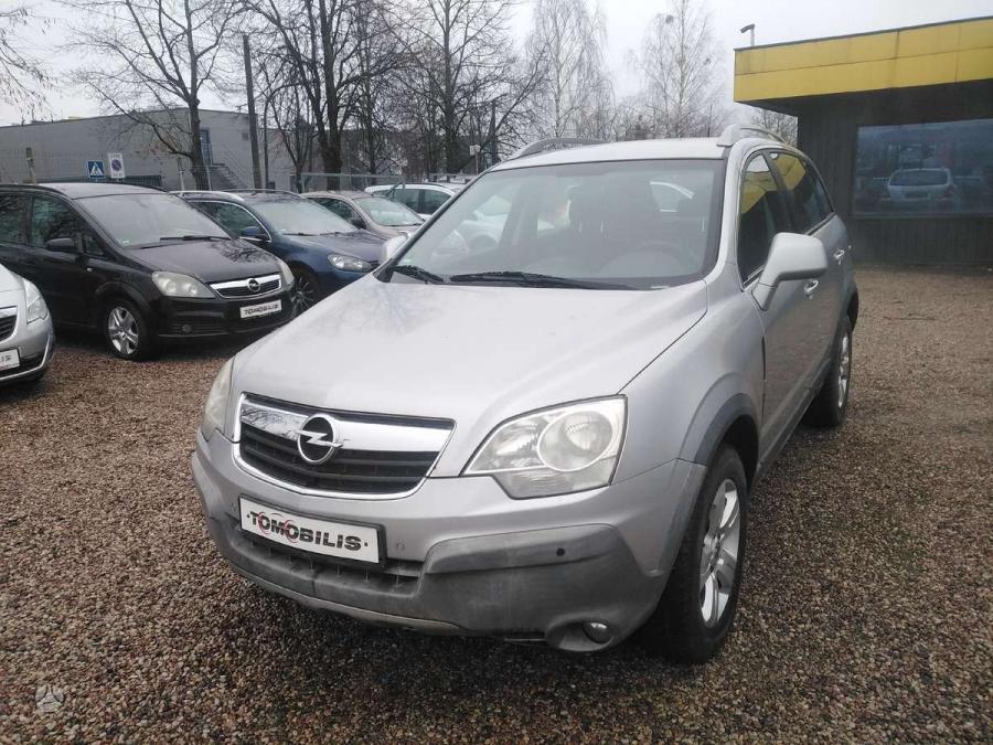 Grey Opel Antara 2007 in Kaunas, with an engine capacity of 2.00 L and mileage of 250 thousand km for 2600 €, photo 4 on AUTOMOTO.COM.LV