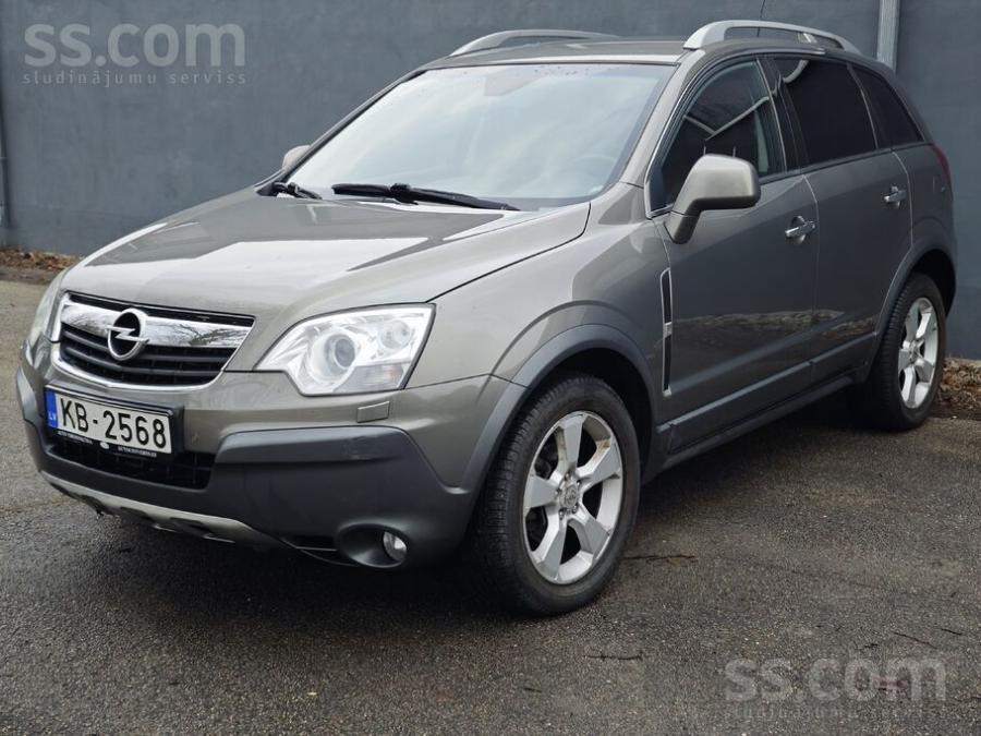 Pelēks Opel Antara 2007 Ogre, ar dzinēja tilpumu 2.00 L un nobraukumu 259 tūkst. km par 3795 €, foto 1 vietnē AUTOMOTO.COM.LV