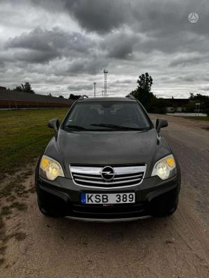 Pelēks Opel Antara 2007 Mažeikiai, ar dzinēja tilpumu 1.99 L un nobraukumu 292 tūkst. km par 2500 €, foto  vietnē AUTOMOTO.COM.LV