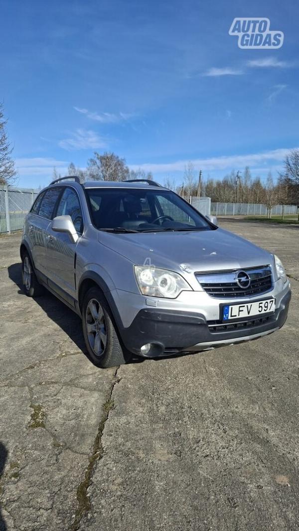 Grey Opel Antara 2008 in Mazeikiai, with an engine capacity of 2.00 L and mileage of 332 thousand km for 3800 €, photo 3 on AUTOMOTO.COM.LV