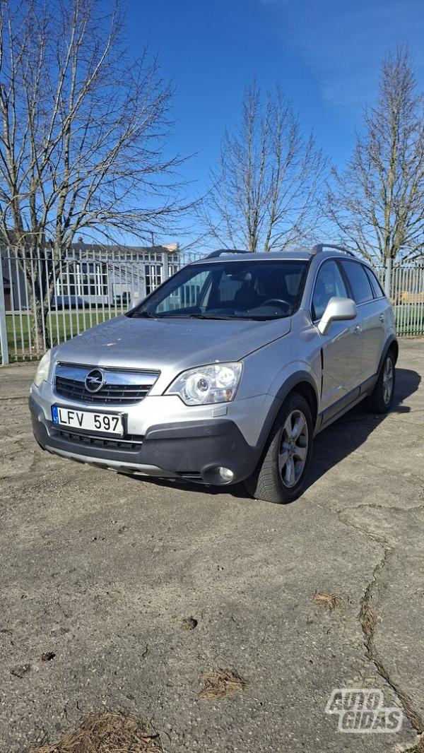 Pelēks Opel Antara 2008 Mažeikiai, ar dzinēja tilpumu 2.00 L un nobraukumu 332 tūkst. km par 3800 €, foto 2 vietnē AUTOMOTO.COM.LV