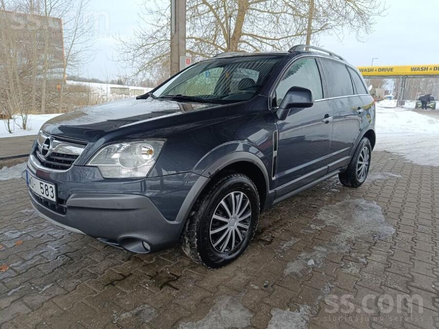 Pelēks Opel Antara 2008 Ventspils, ar dzinēja tilpumu 2.00 L un nobraukumu 339 tūkst. km par 2990 €, foto 3 vietnē AUTOMOTO.COM.LV