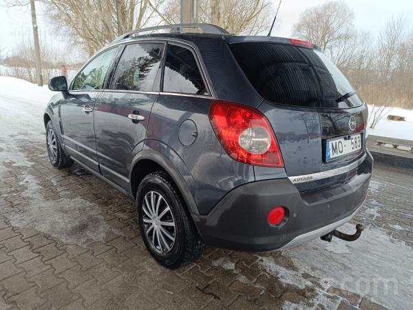 Pelēks Opel Antara 2008 Ventspils, ar dzinēja tilpumu 2.00 L un nobraukumu 339 tūkst. km par 2990 €, foto 4 vietnē AUTOMOTO.COM.LV