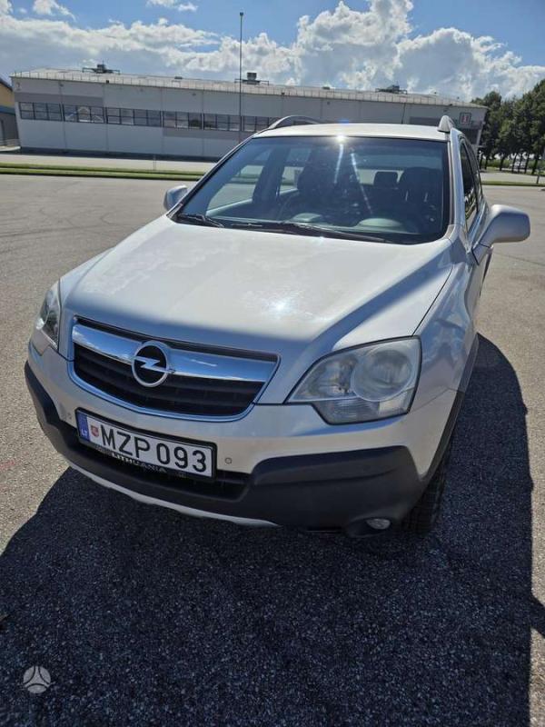 Pelēks Opel Antara 2008 Kauņa, ar dzinēja tilpumu 1.99 L un nobraukumu 188 tūkst. km par 3500 €, foto 1 vietnē AUTOMOTO.COM.LV